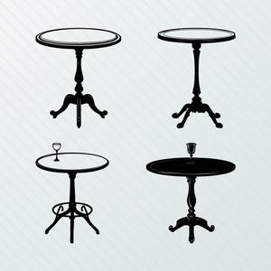 Table Svg Png, Table Clipart, Table Silhouette, Table Decal, Table ...