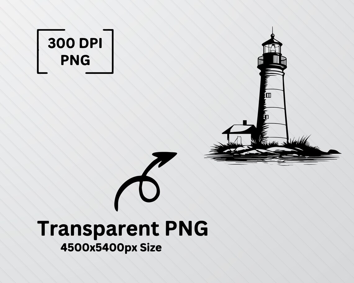 Lighthouse Silhouette Svg, Lighthouse Svg Bundle Cut File, Lighthouse ...