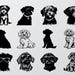 Schnoodle Dog Svg, Schnoodle Silhouette Svg, Dogs Clipart, Schnoodle ...