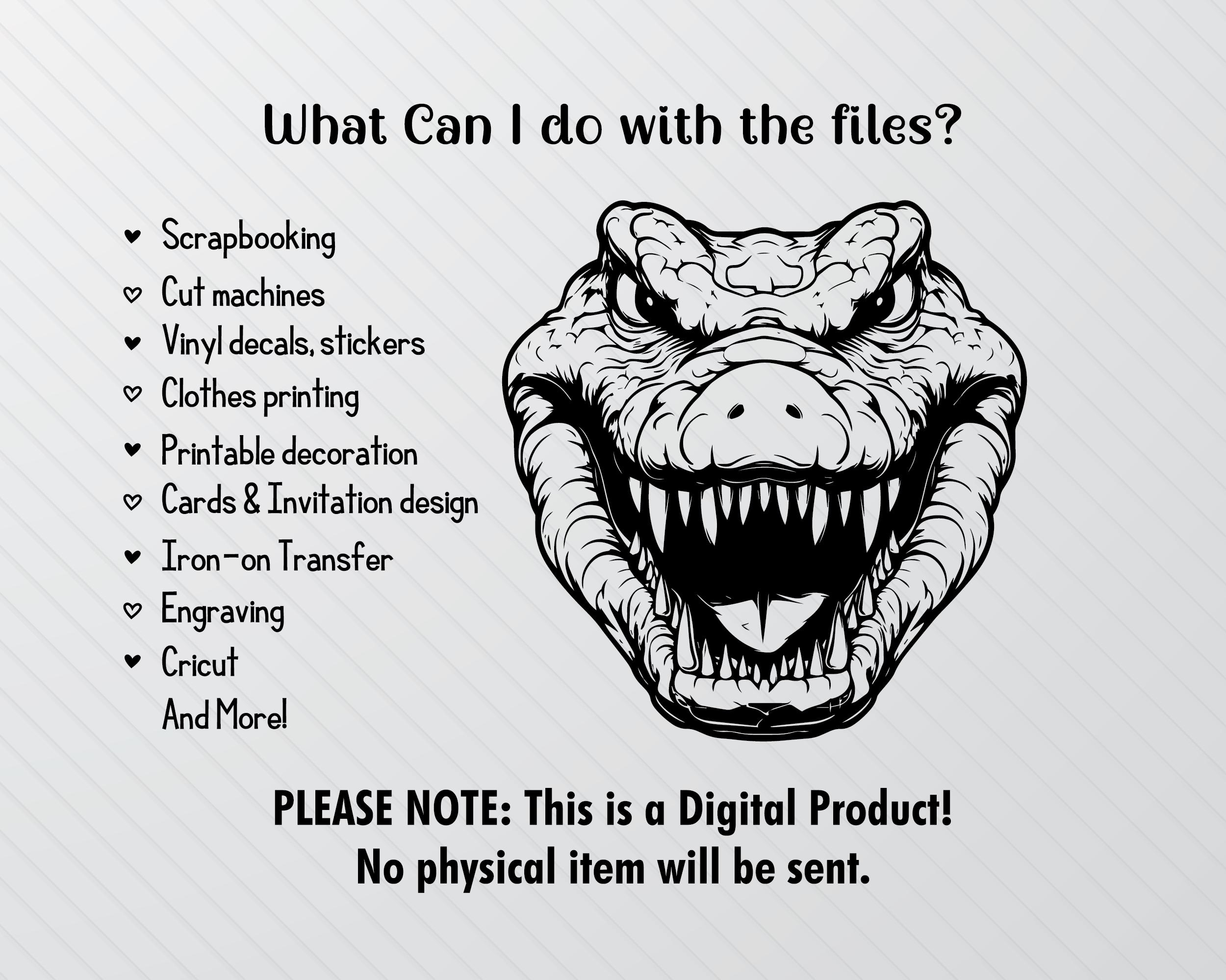 Crocodile Svg Bundle, Crocodile Silhouette Art, Crocodile Png Vector ...