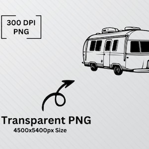 Airstream SVG Bundle: Trailer Clipart, Cricut Cut File (PNG) - Etsy
