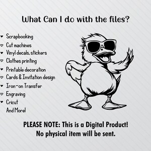 Cute Duck Dancing Svg Bundle, Duck Design Silhouette, Duck Dancing ...