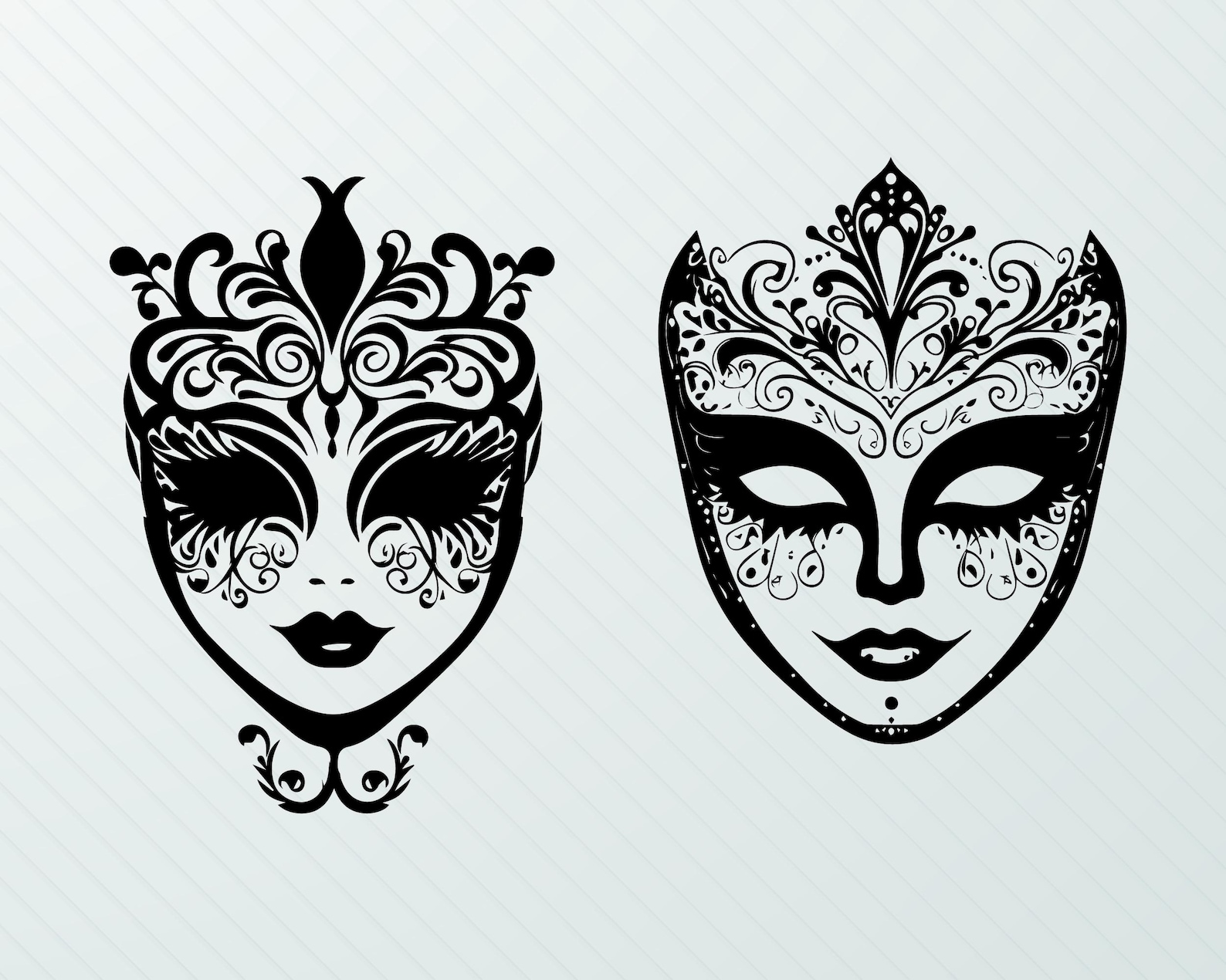 Masquerade Svg Png, Masquerade Clipart, Masquerade Silhouette, Decal ...