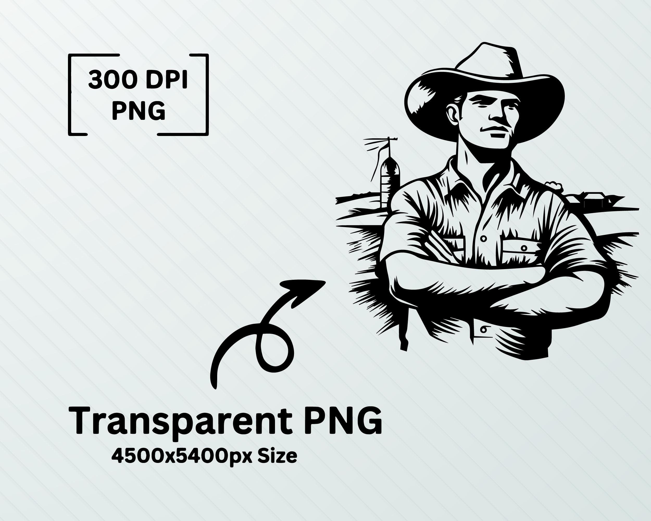 Farmer Svg, Farmer Png, Farmer Clipart, Farmer Silhouette, Farmer Decal ...