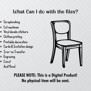 Chair Svg Bundle, Chair Silhouette Svg, Furniture Chair Clipart Png ...