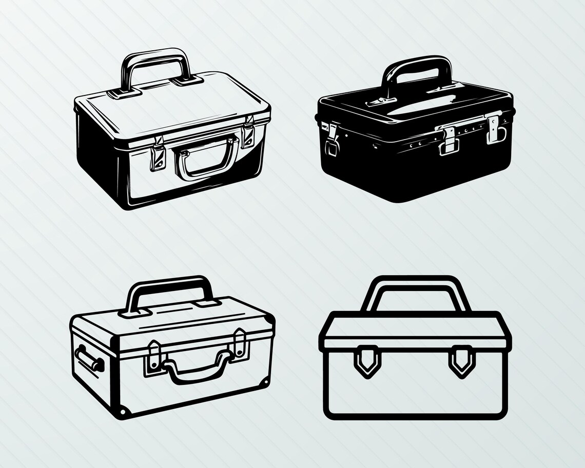 Toolbox SVG PNG Clipart: Toolbox Vector Cut Files (digital Download) - Etsy