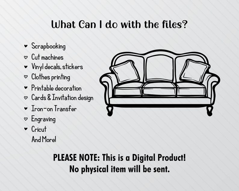 Sofa Silhouette Svg, Sofa Svg Bundle File, Couch Clipart Png, Sofa ...