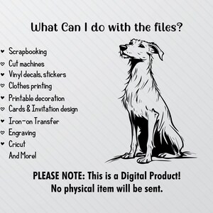 Lurcher Svg Bundle, Lurcher Dog Silhouette, Lurcher Png Decal Vector ...