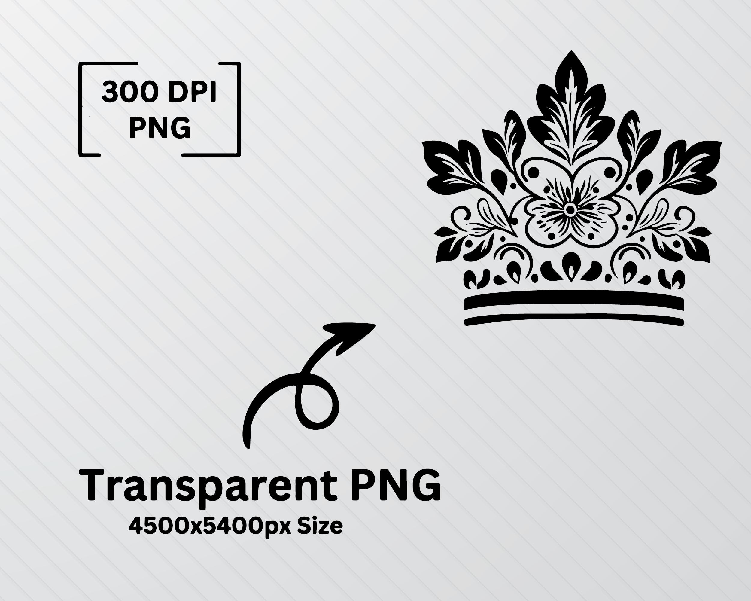 Floral Crown Silhouette Svg, Flower Crown Svg Bundle, Cut File for ...