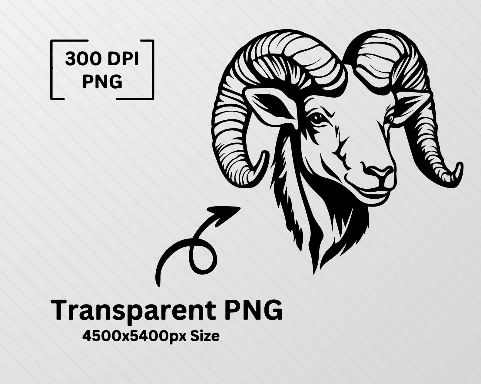 Ram Head Svg Bundle, Ram Head Silhouette, Ram Head Png Clipart, Ram ...