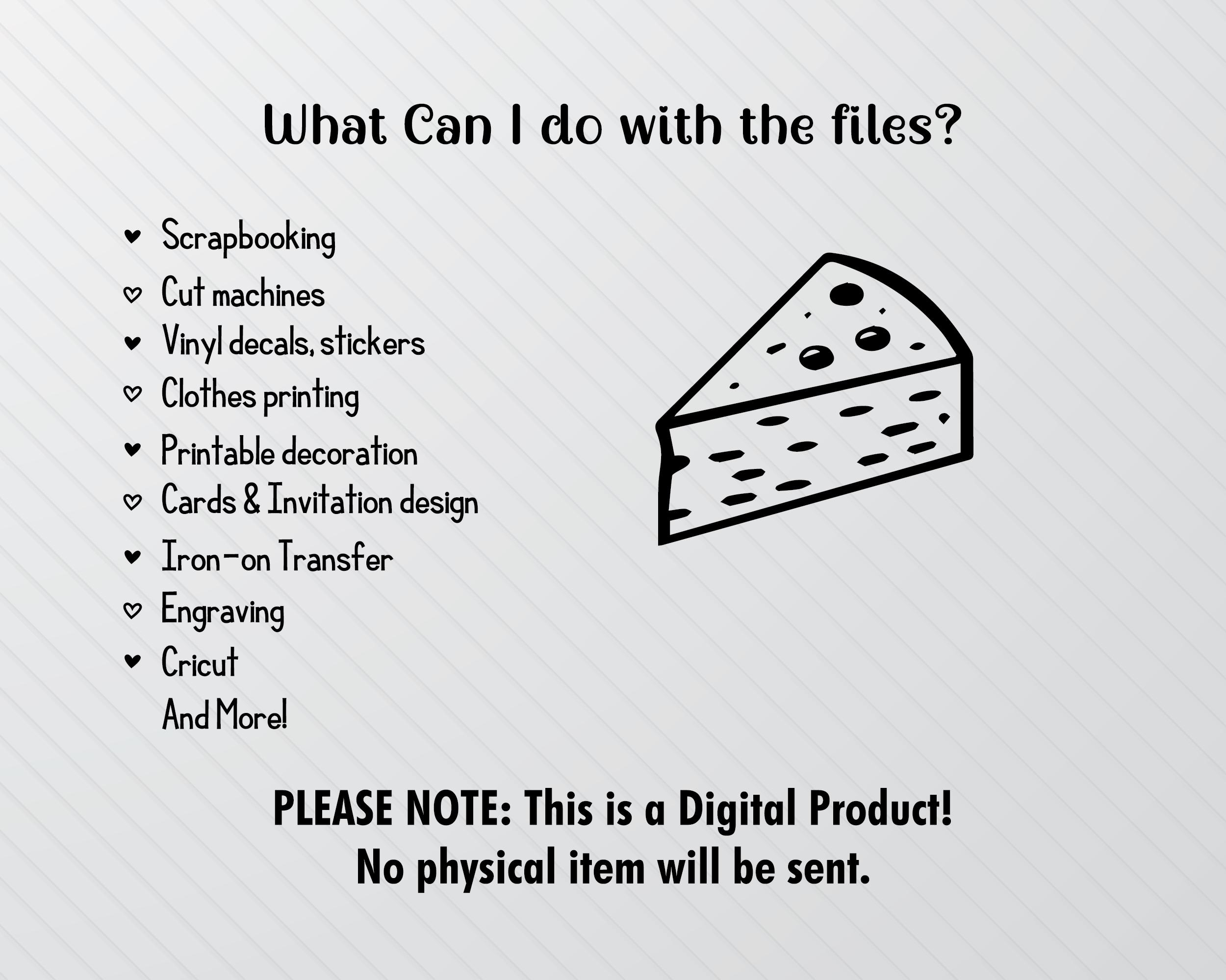 Cheese Silhouette Svg, Cheese Svg Bundle, Cheese Clipart Png, Cheese ...