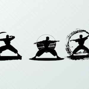Kung Fu Svg, Kung Fu Png, Clipart, Kung Fu Silhouette, Decal, Kung Fu ...