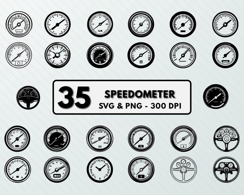 Speedometer Svg Png, Speedometer Clipart, Speedometer Silhouette ...