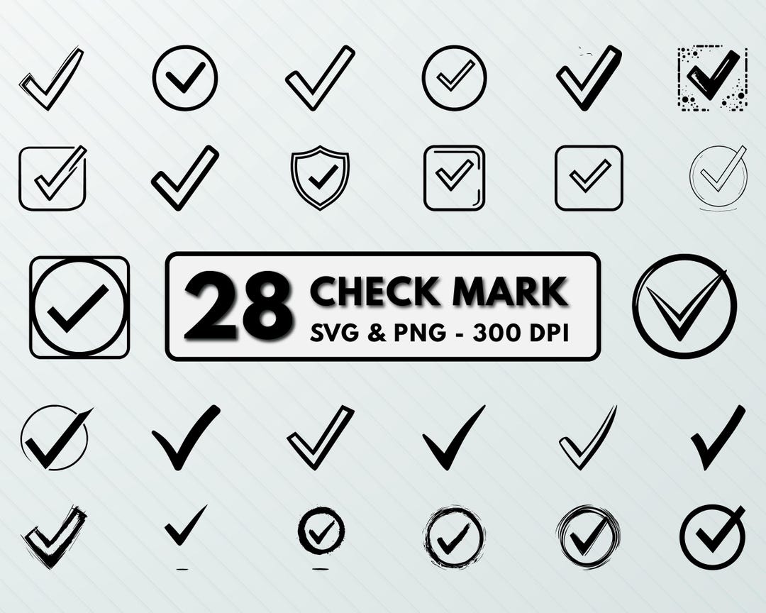 Check Mark Svg Png, Check Mark Clipart, Check Mark Silhouette, Check ...