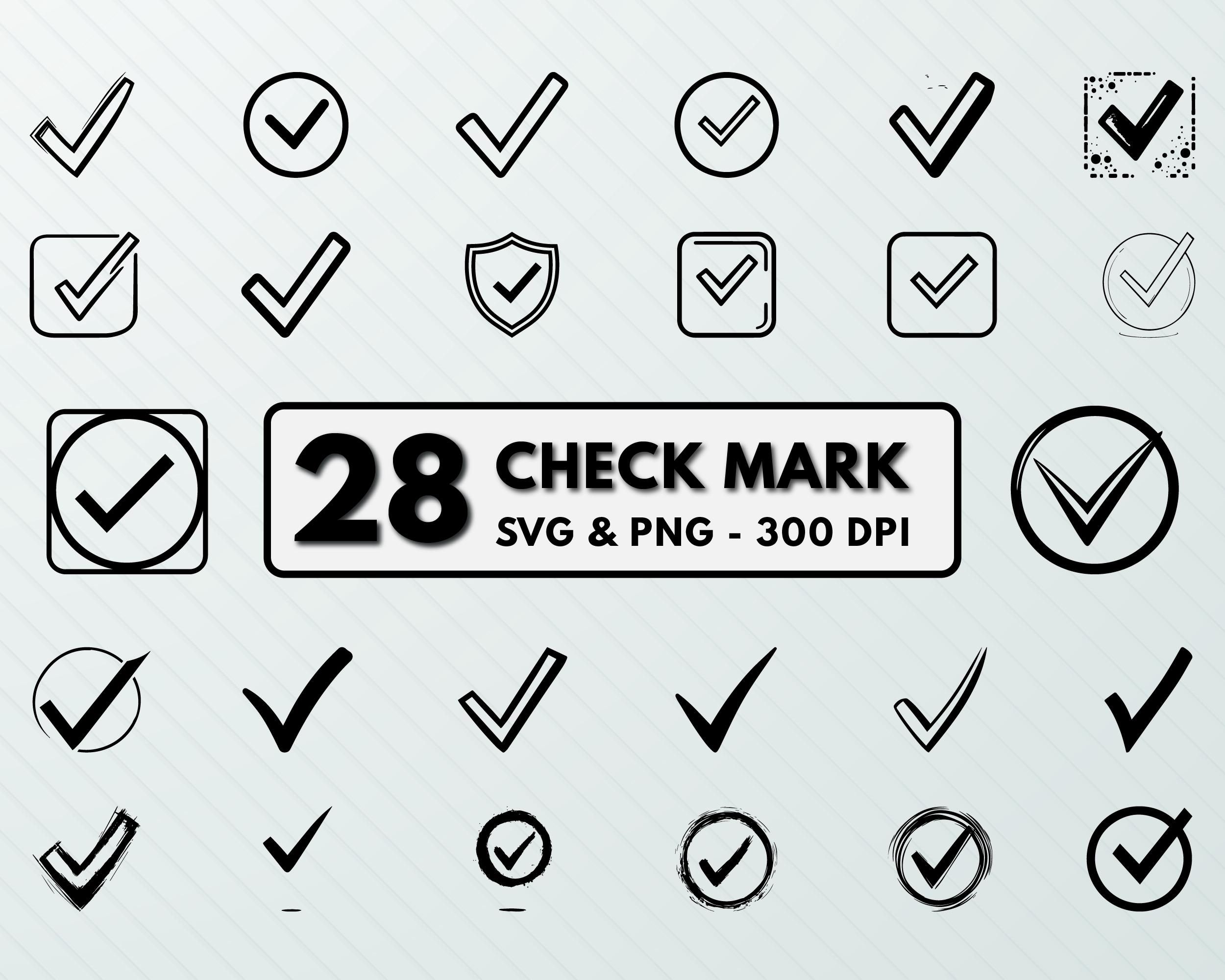 Check Mark Svg Png, Check Mark Clipart, Check Mark Silhouette, Check ...