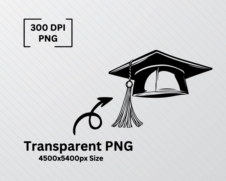 Graduation Hat Silhouette, Graduation Hat Svg Bundle Cut Files ...