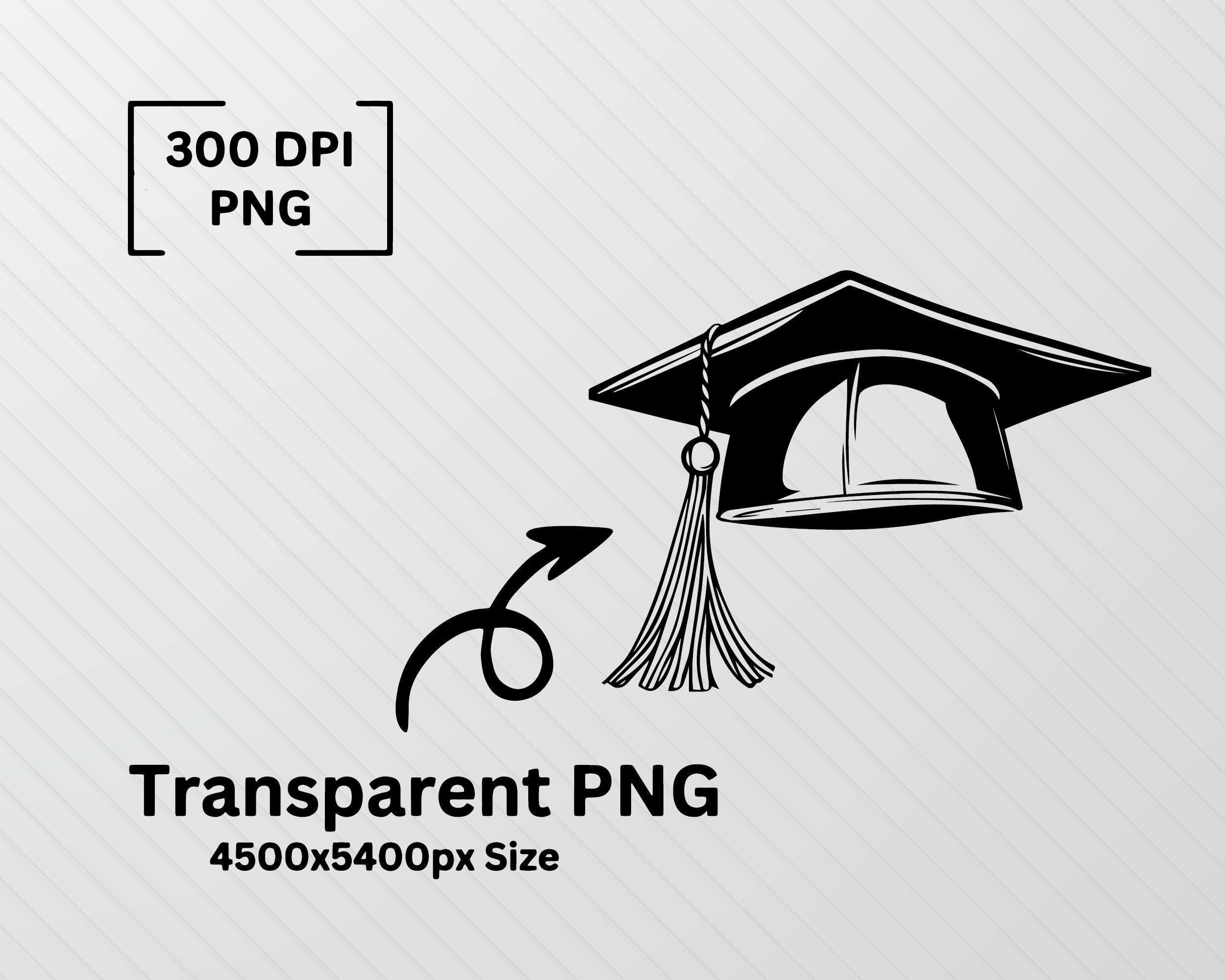 Graduation Hat Silhouette, Graduation Hat Svg Bundle Cut Files ...