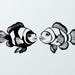 Clownfish SVG PNG Bundle: Silhouette Clipart Vector (300 DPI) - Etsy