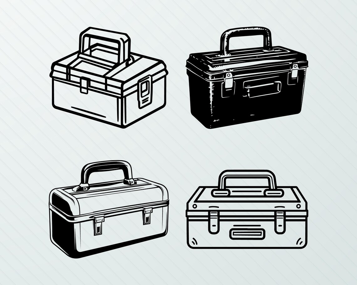 Toolbox SVG PNG Clipart: Toolbox Vector Cut Files (digital Download) - Etsy
