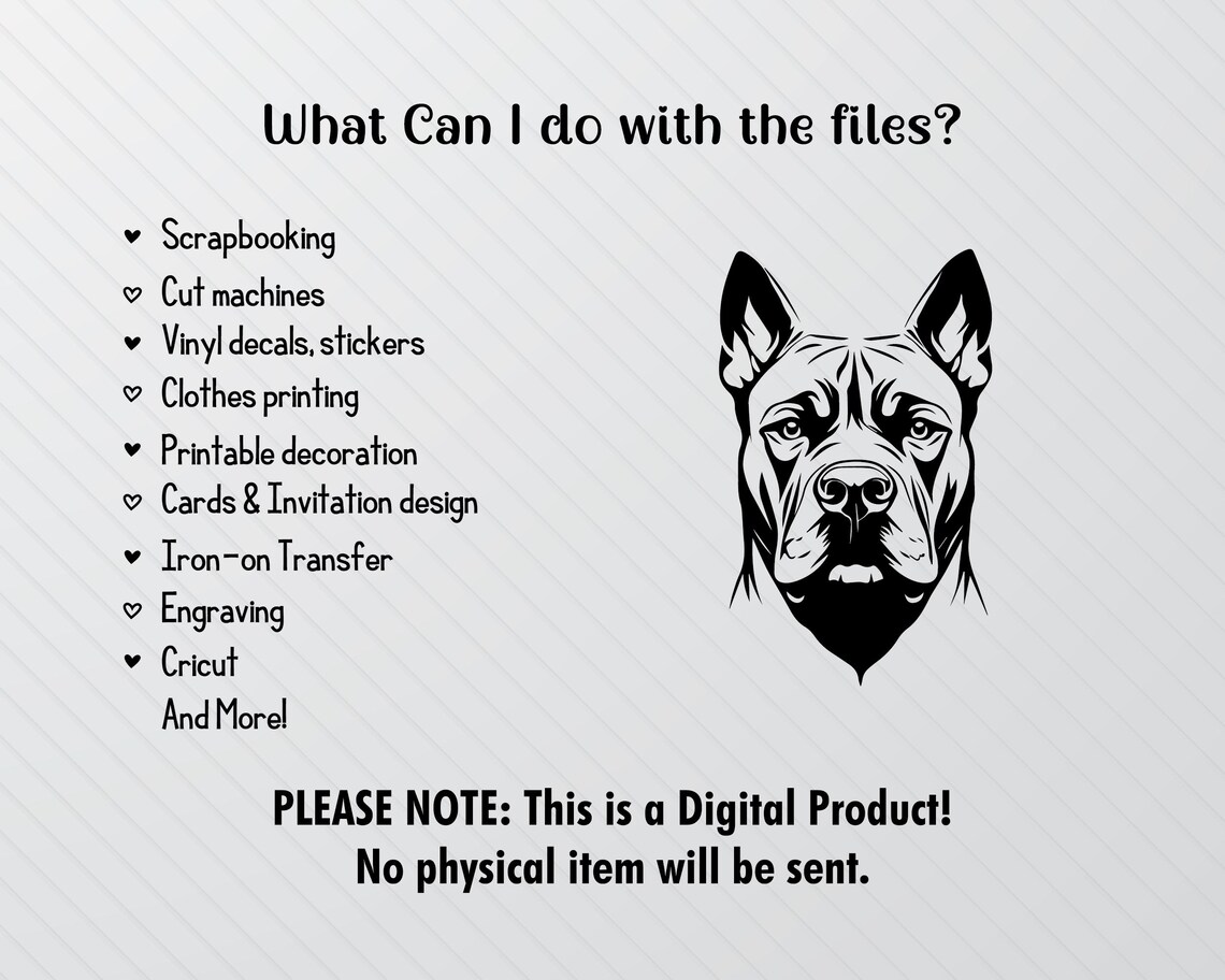 Cane Corso Dog Silhouette, Cane Corso Dogs Svg Bundle, Dogs Clipart ...