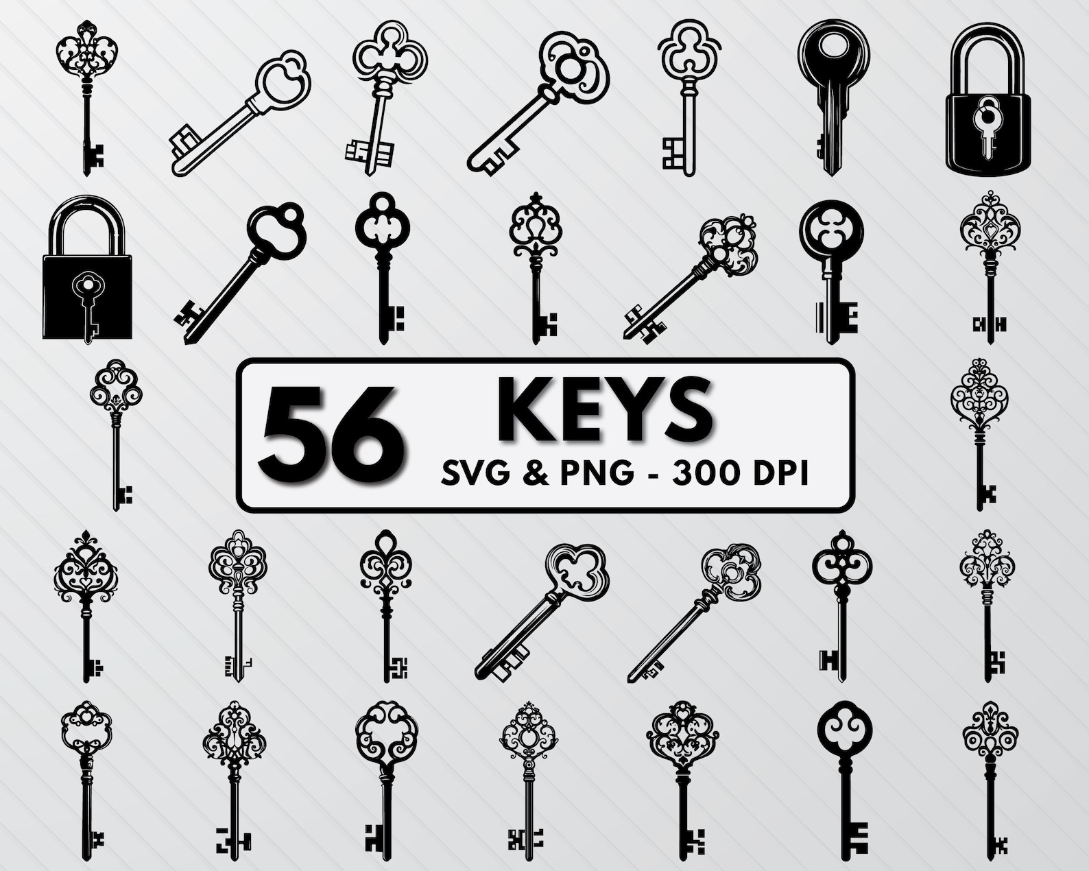 Key Silhouette Svg Cut File, Keys Svg, House Keys Clipart, Car Keys Png ...