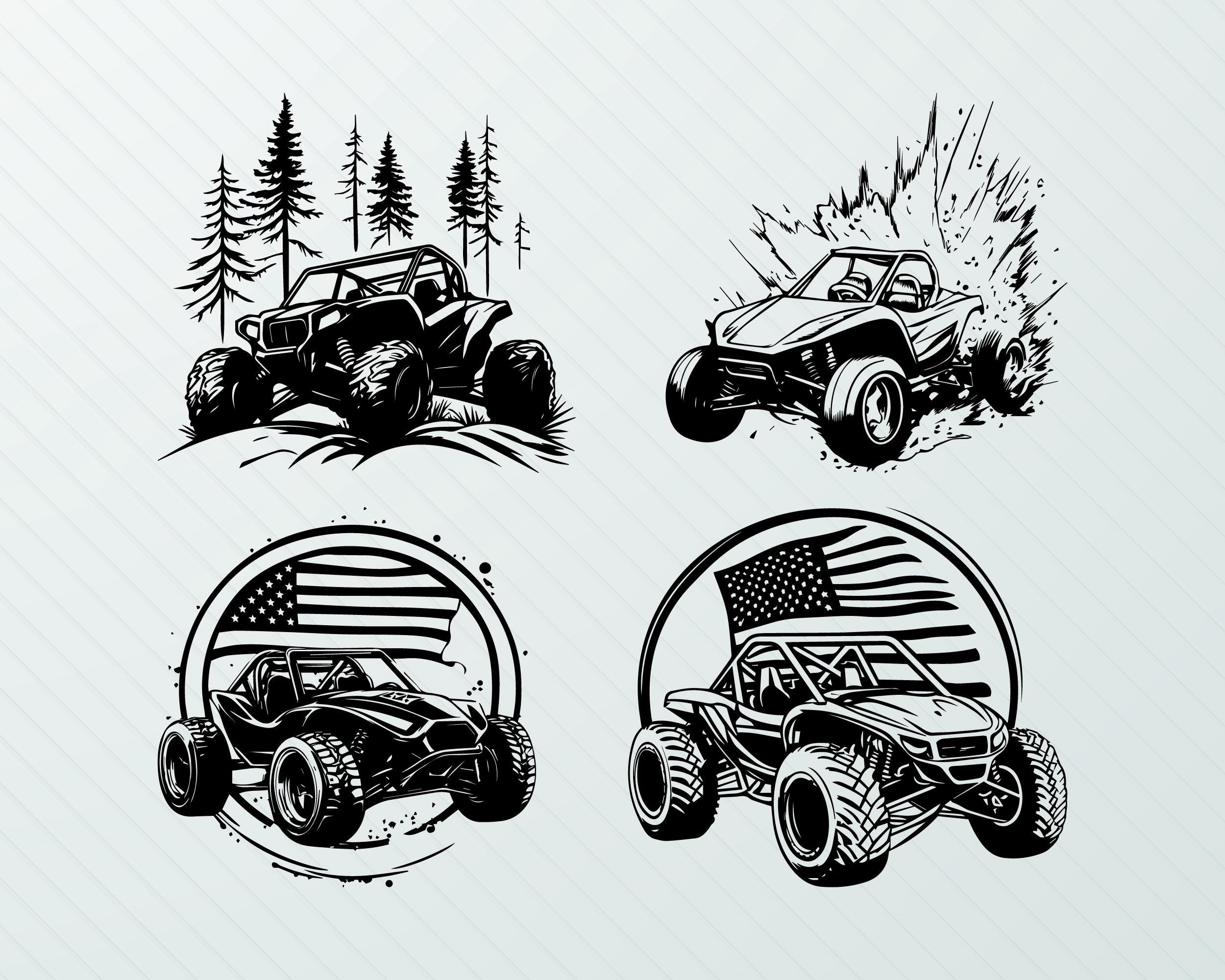 Dune Buggy SVG PNG Clipart: Vector Cut Files (digital Download) - Etsy