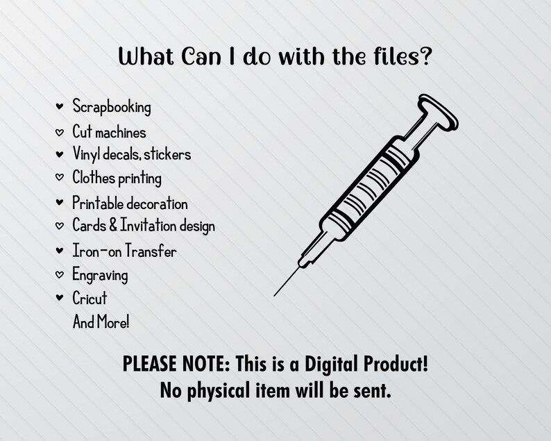 Syringe Silhouette, Syringe Svg Bundle Cut File, Syringe Clipart ...