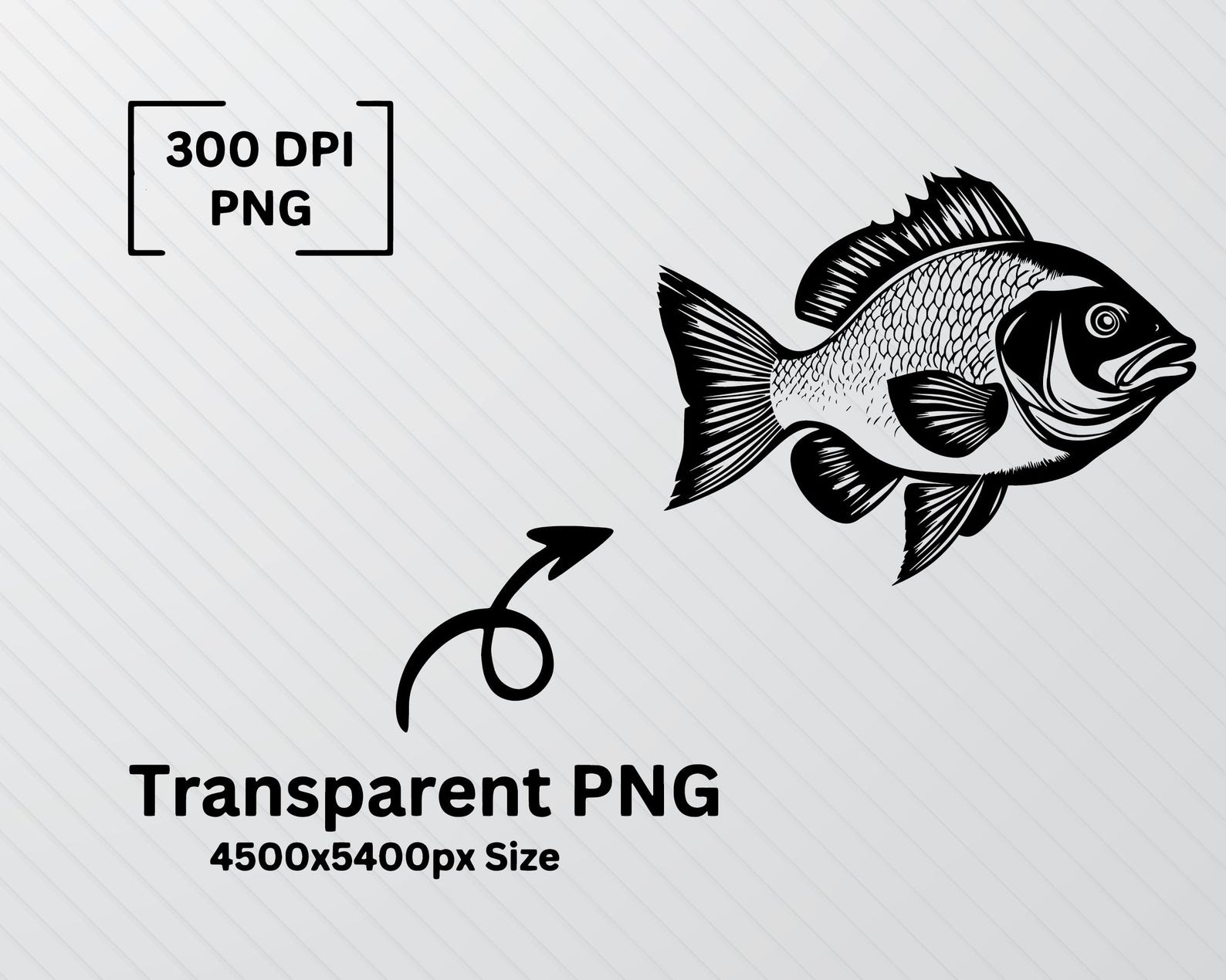 Bluegill Svg Bundle, Bluegill Fish Silhouette, Bluegill Sunfish Decal ...