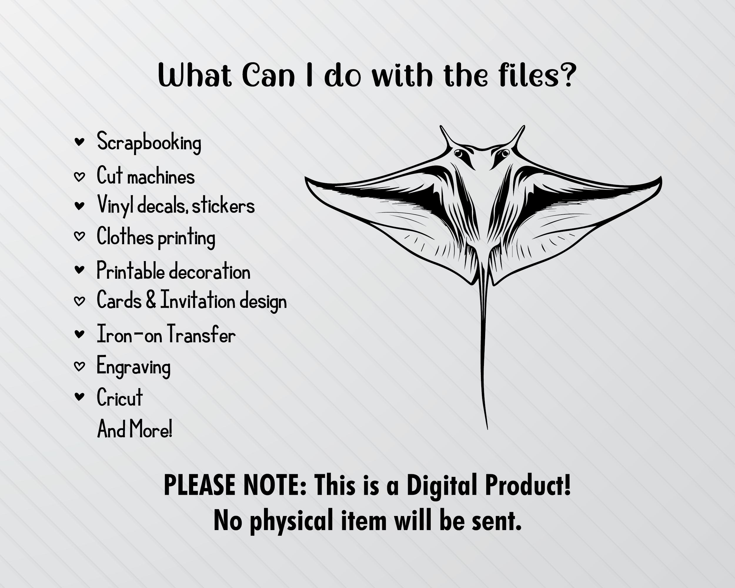 Manta Ray Svg Bundle, Manta Ray Silhouette Png, Manta Ray Vector, Manta ...