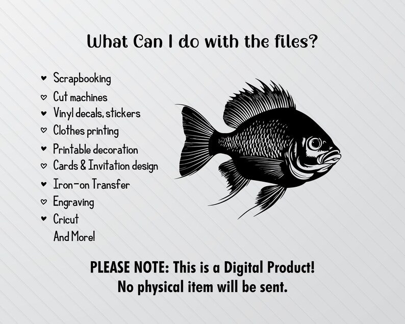 Bluegill Svg Bundle, Bluegill Fish Silhouette, Bluegill Sunfish Decal ...