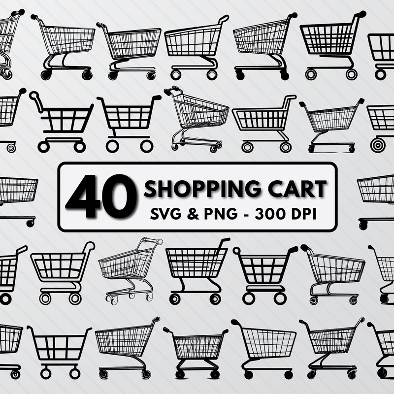 Shopping Cart Sign - Etsy
