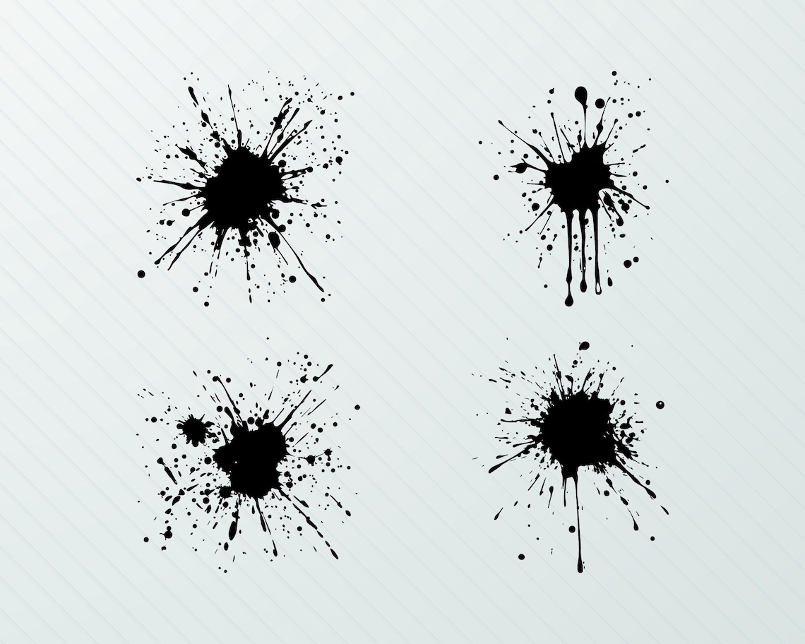 Paint Splatter Svg Png, Paint Splatter Clipart, Paint Splatter ...