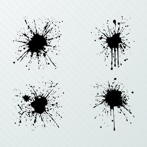 Paint Splatter Svg Png, Paint Splatter Clipart, Paint Splatter ...
