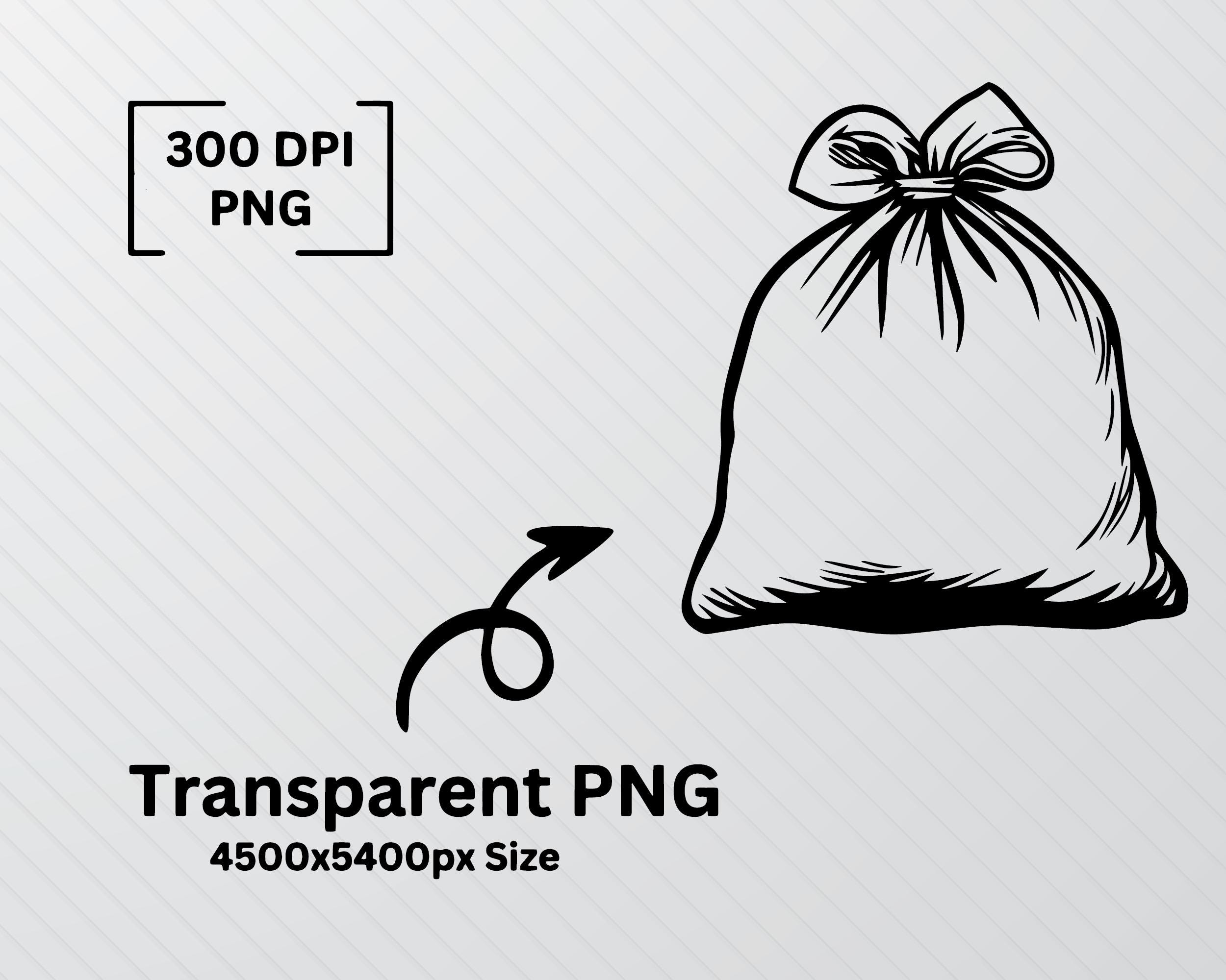 Sack Silhouette Svg, Bag Sack Svg Bundle, Sack Clipart Png, Pictogram ...