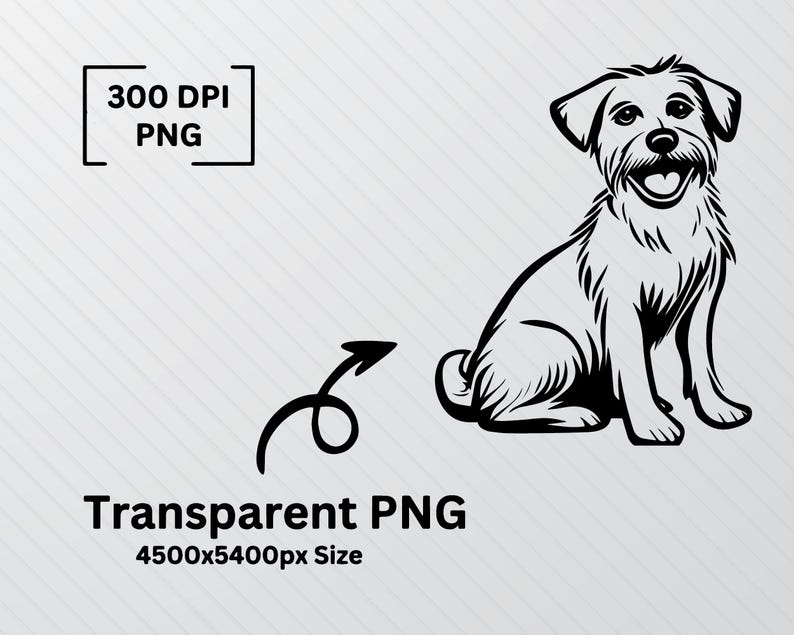 Mutt Dog Svg Bundle, Mutt Dog Silhouette Cut File for Cricut, Mutt Dog ...