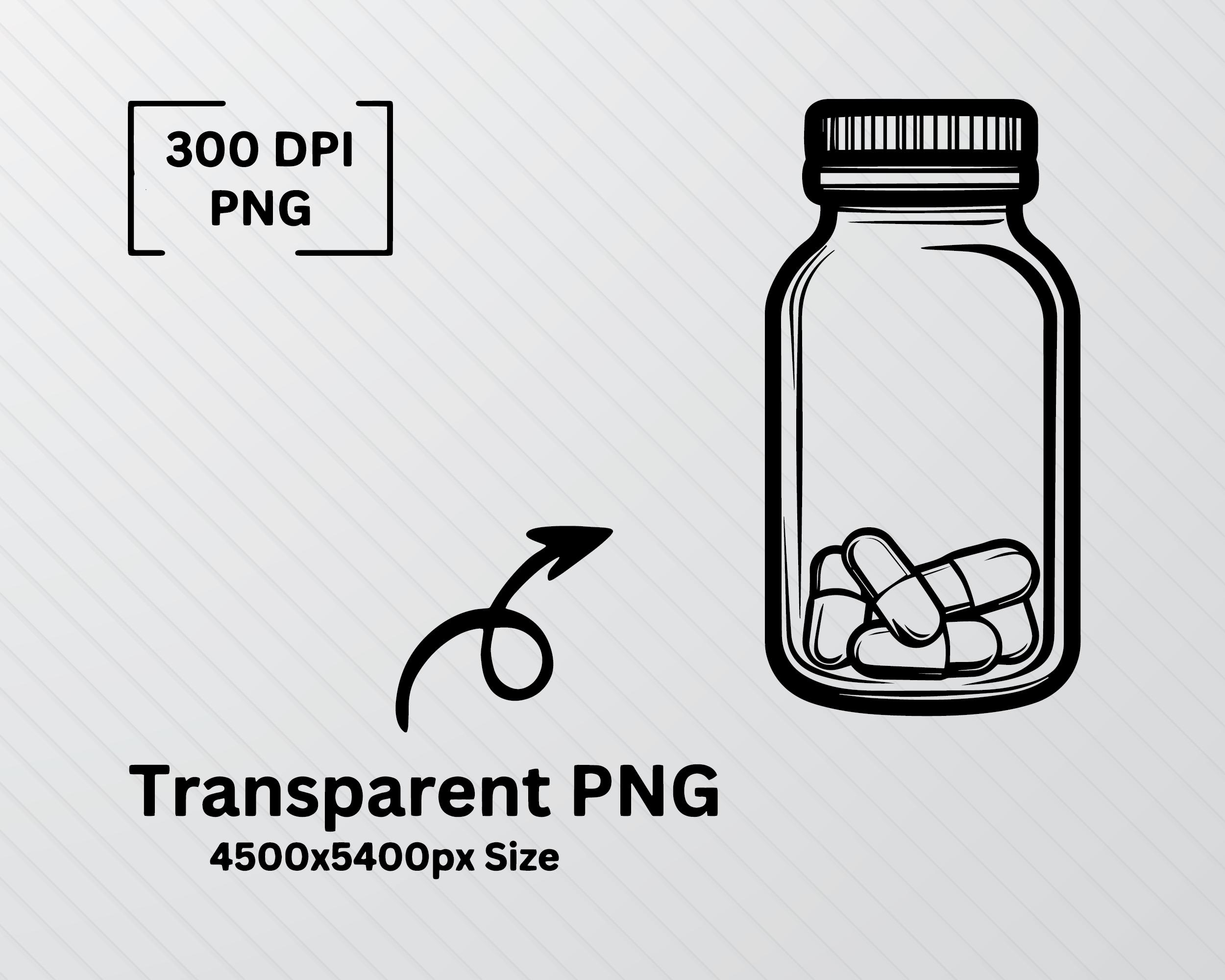 Pill Bottle Svg Bundle, Pill Bottle Silhouette, Pill Bottle Clipart ...