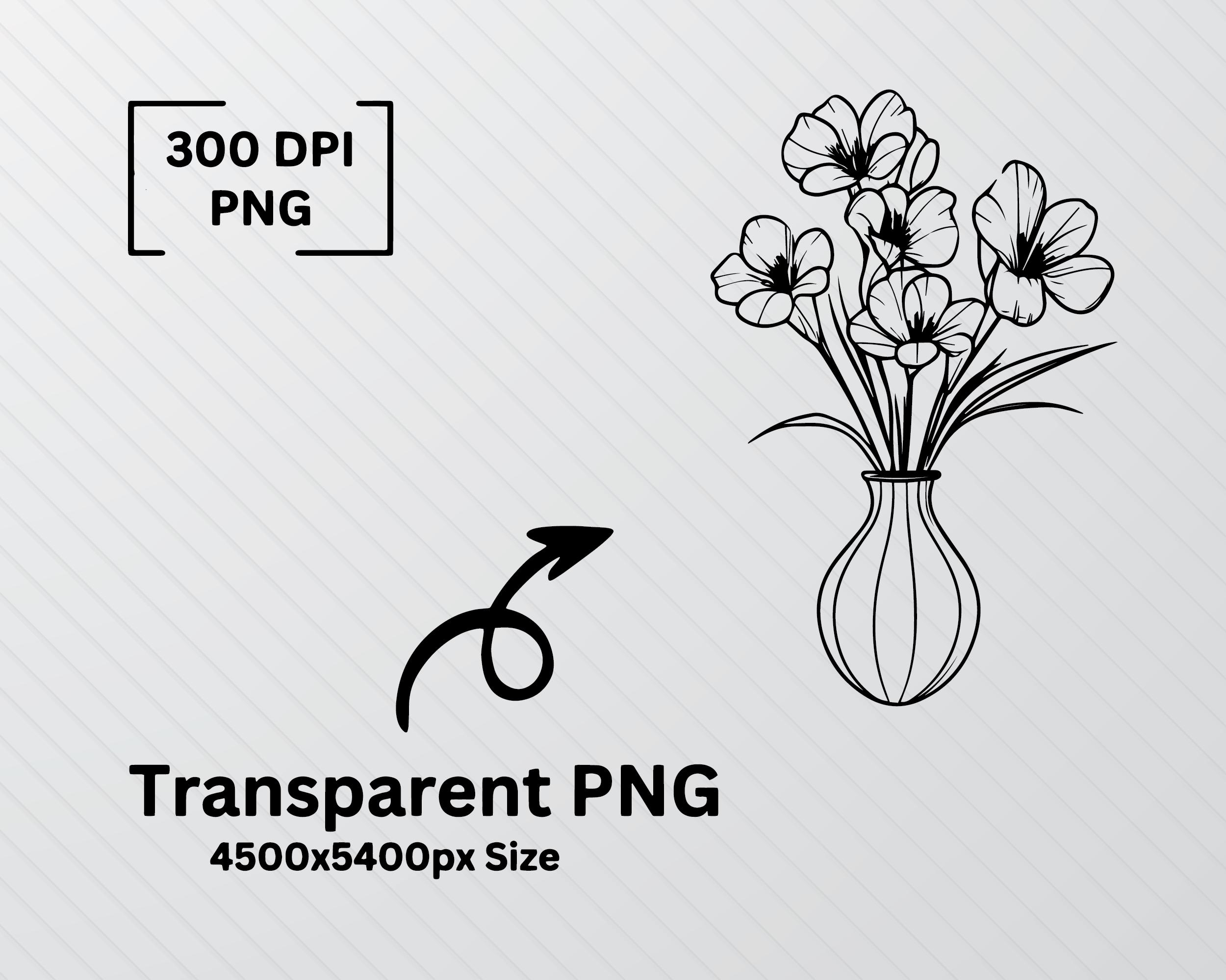 Freesia Svg Bundle, Freesia Silhouette Art, Freesia Cut Files, Freesia ...