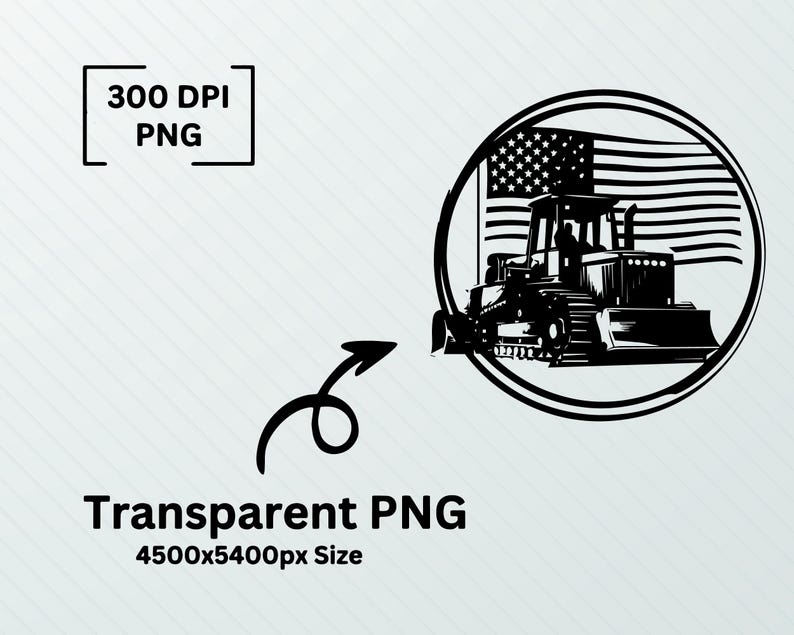 Bulldozer Svg Png, Bulldozer Clipart, Bulldozer Art Silhouette, Decal ...