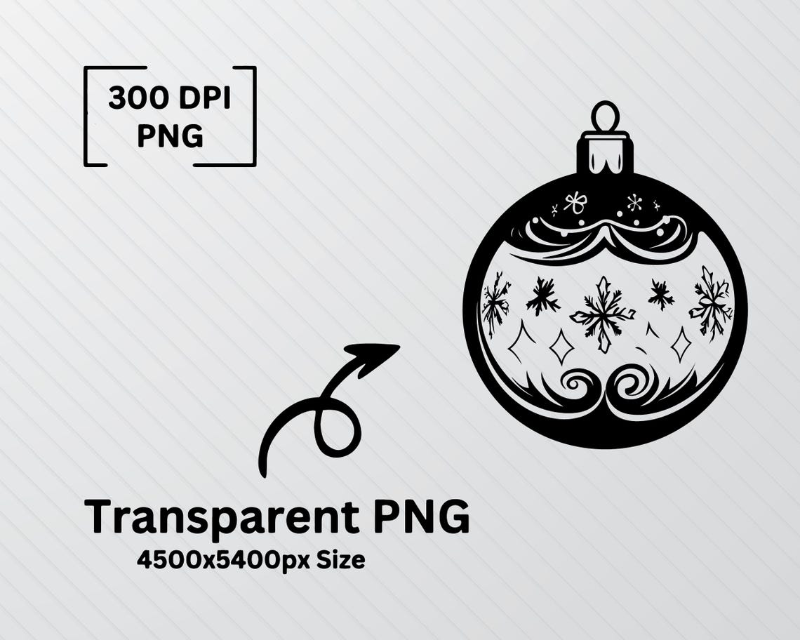 Christmas Ball Svg Bundle, Christmas Ball Silhouette, Christmas Ball ...