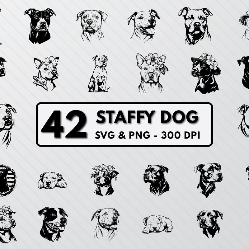 Staffy - Etsy