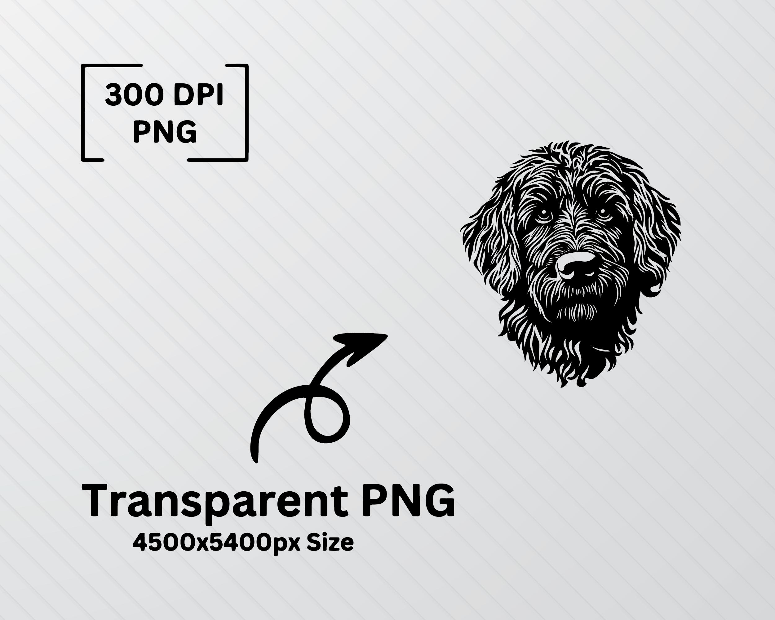 Bernedoodle Silhouette: Dog Breed Vector Art Bundle (SVG, PNG) - Etsy