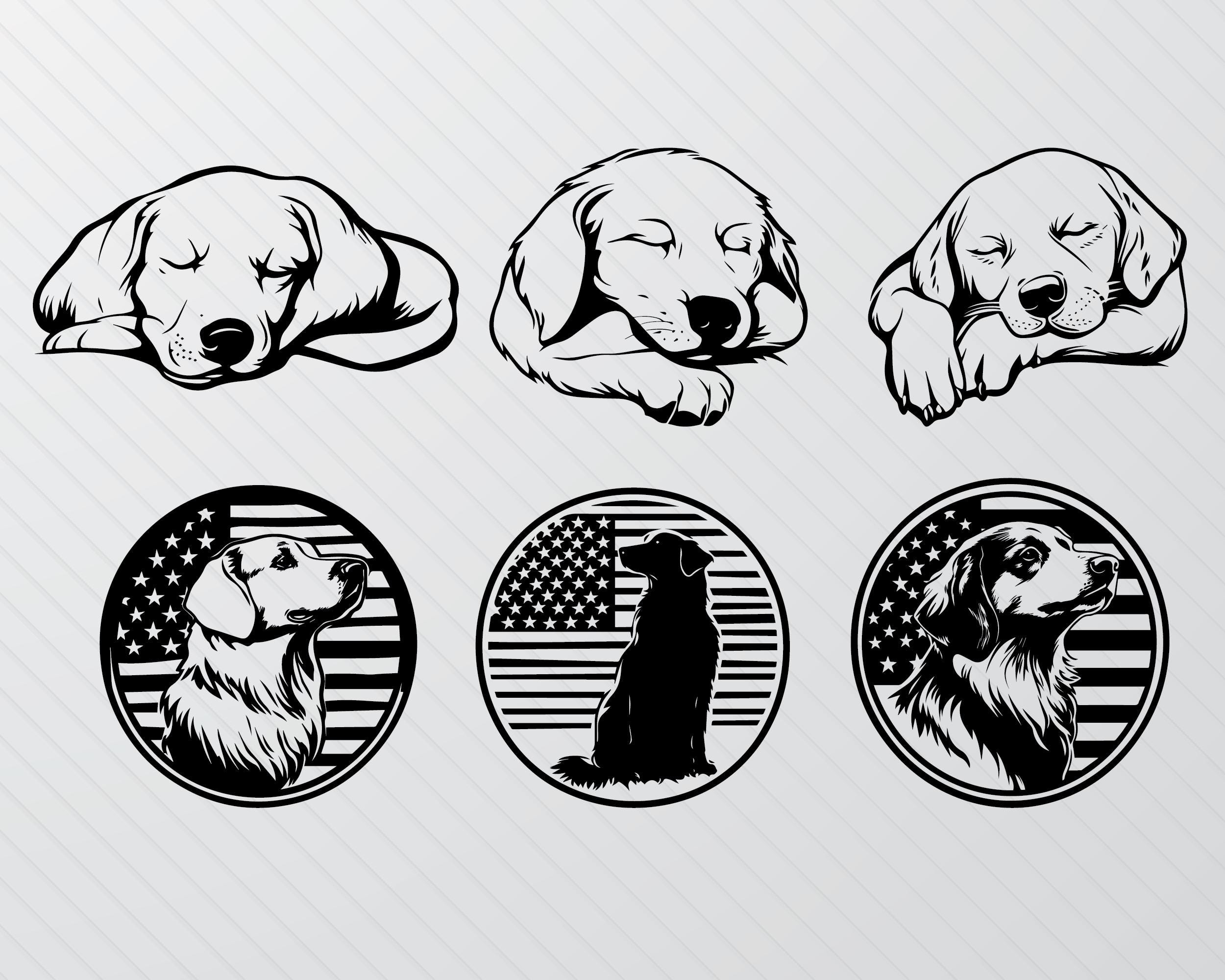 Cheagle Dog SVG Bundle: Silhouette Clipart, Decal Vector (PNG, Cricut ...