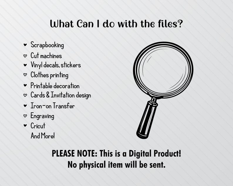 Magnifying Glass Silhouette, Magnifying Glass Svg Bundle Cut File ...