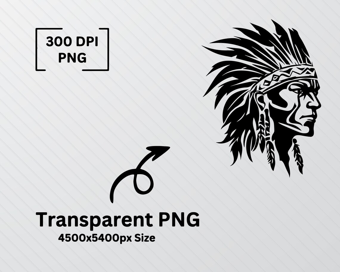 Taino Warrior Silhouette SVG Bundle: Tribal Queen Clipart (PNG, Vector ...