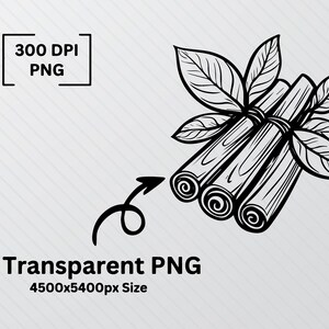 Cinnamon Svg Bundle, Cinnamon Silhouette, Sticks Spice Vector Svg ...