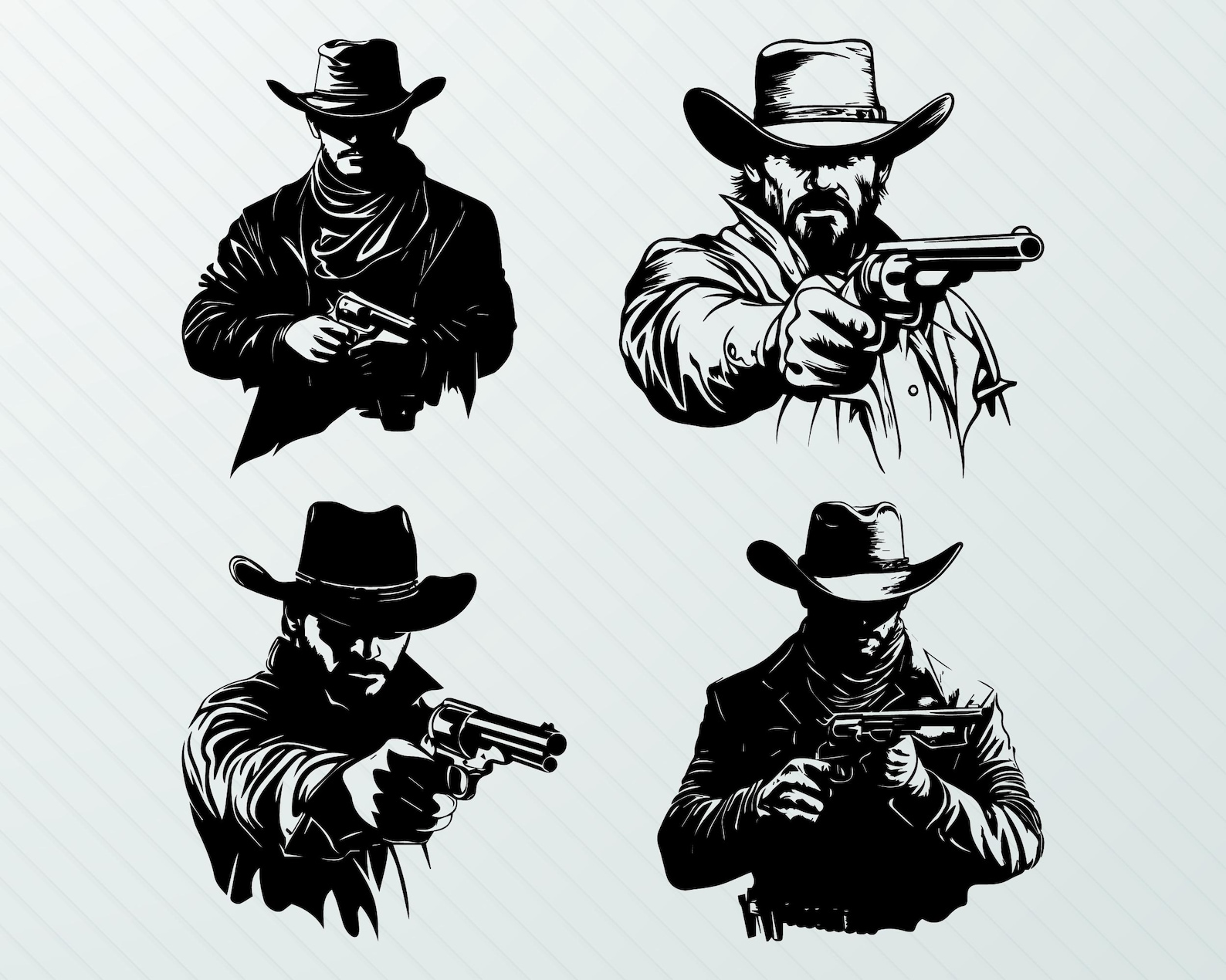 Outlaw Svg Png, Outlaw Clipart, Outlaw Silhouette Decal, Outlaw Vector ...