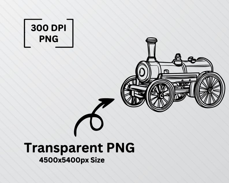 Steam Engine Svg Bundle, Steam Engine Silhouette Svg, Train Engine Png ...