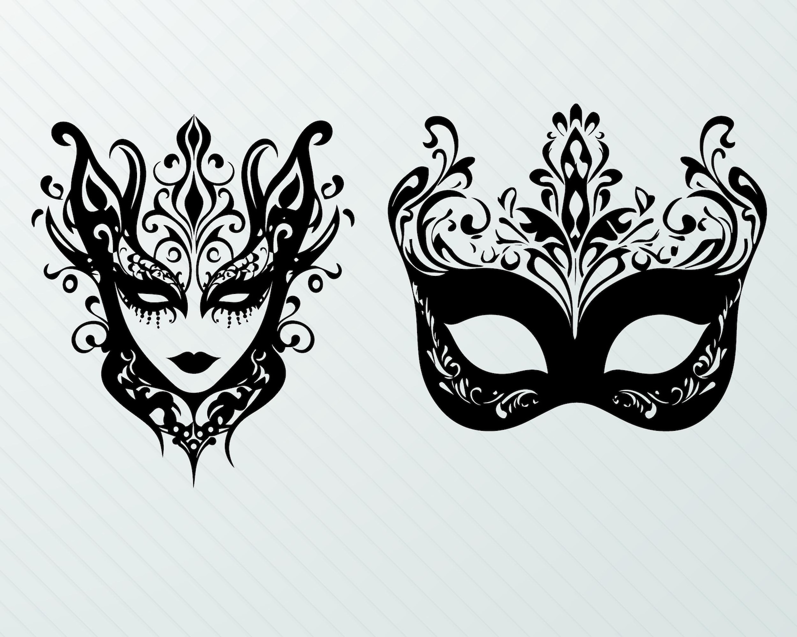 Masquerade Svg Png, Masquerade Clipart, Masquerade Silhouette, Decal ...