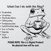 Frog Drinking Coffee SVG Bundle: Funny Clipart, Logo Art (PNG, SVG) - Etsy