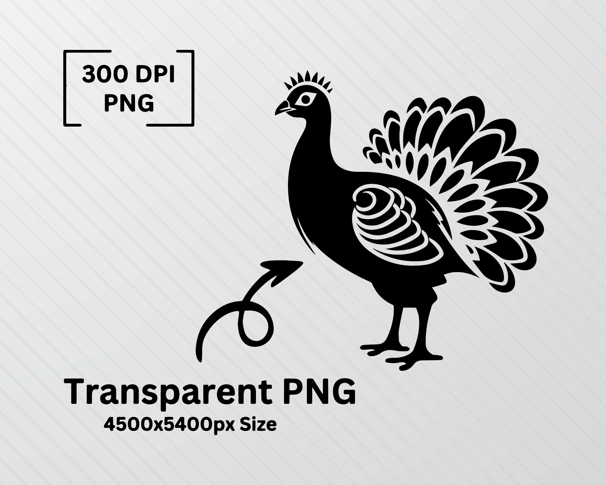 Turkey Birds Silhouette, Turkey Birds Svg Bundle, Turkey Clipart ...